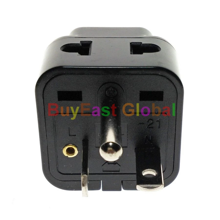 (1 PC) US NEMA 6 20P (2 Multi Outlet) Electrical Plug Adapter AC 208 ...