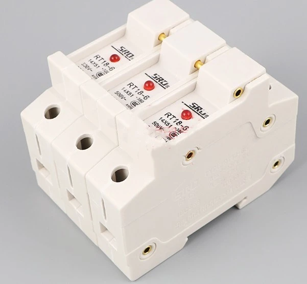 퓨즈베이스: RT18 63X 63a 3 p 380 v 500 v/RT18 63X 3 p 500 v 690 v (레일 장착/퓨즈 ...