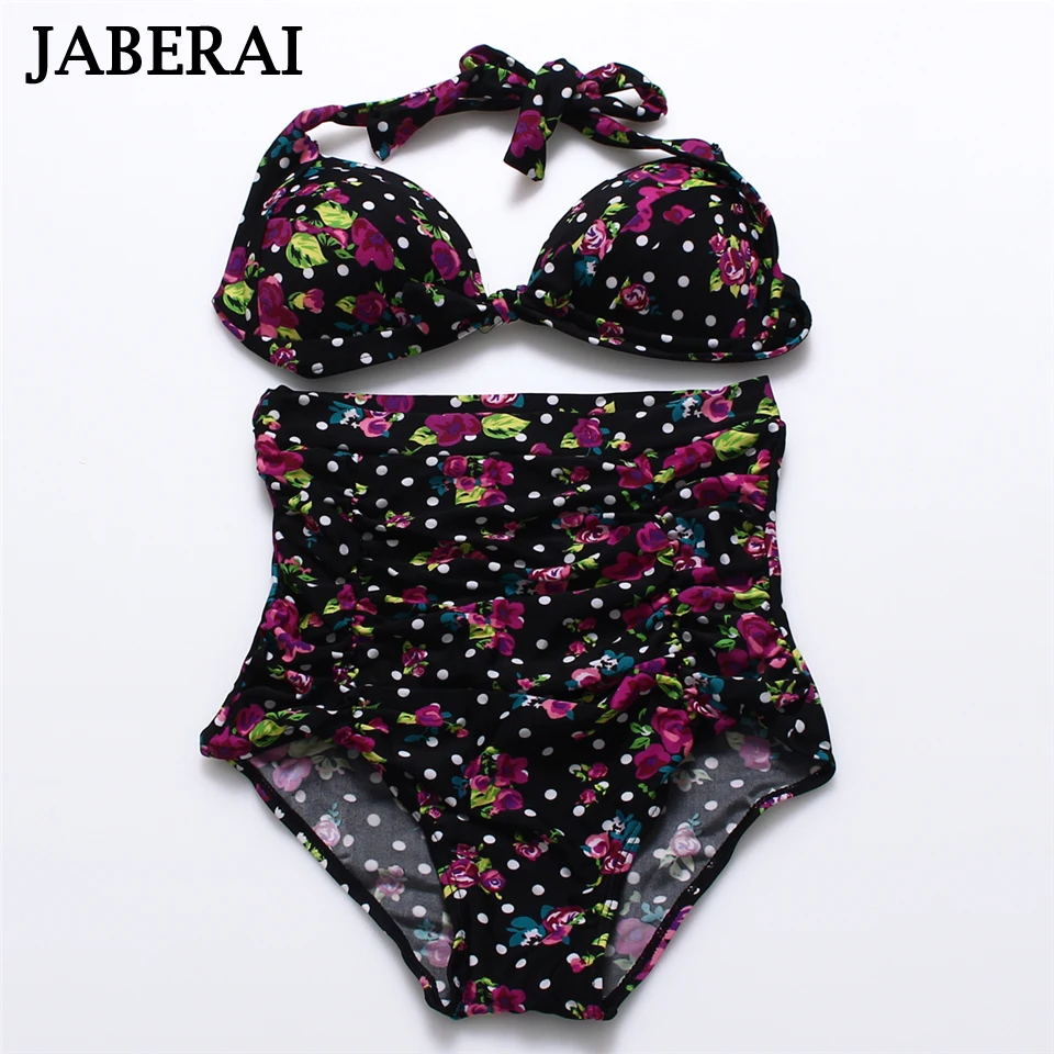 Jaberai Sexy High Waist Swimsuit Women Sexy Bikini Set 2019 Arrival