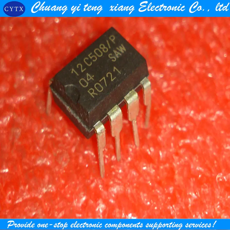 12C508 PIC12C508 PIC12C508/P PIC12C508A 04I/P PIC12C508A 04/P DIP8 ...