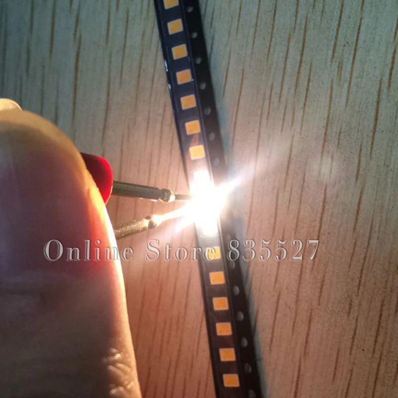 1000pcs/lot 3020 warm white SMD LED lamp beads light emitting diode ...
