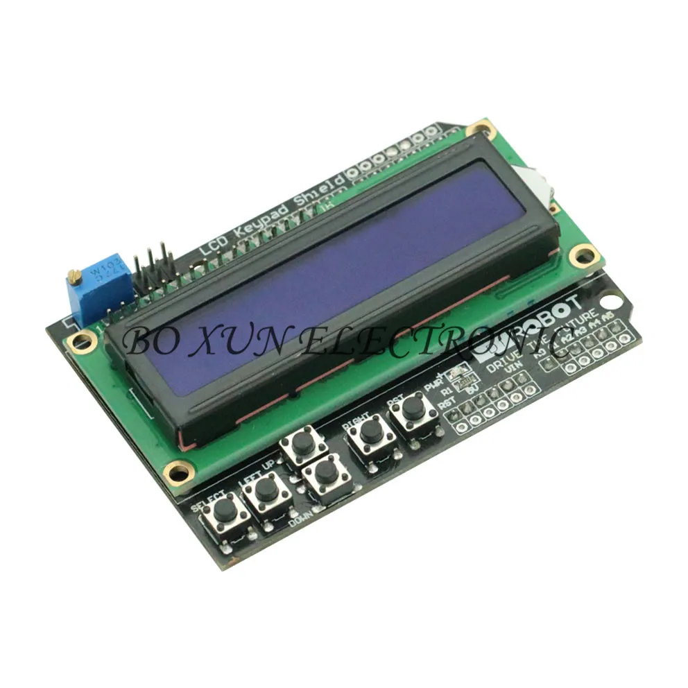 1PCS LCD Keypad Shield LCD1602 LCD 1602 Module Display For ATMEGA168 ...
