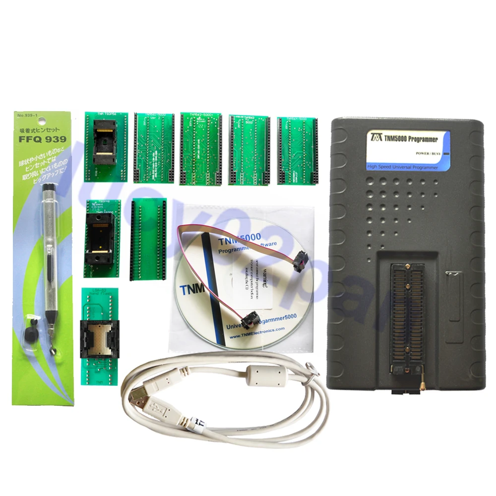 TNM5000 USB universal EPROM programmer+TSOP48+TSOP56+BGA52 ZIF socket ...