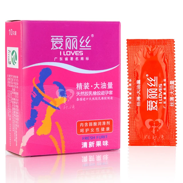 10 Pcsbox Fresh Fruit Condom For Men Lots Lubricant Latex Condoms Penis Safe Preservativos Sex