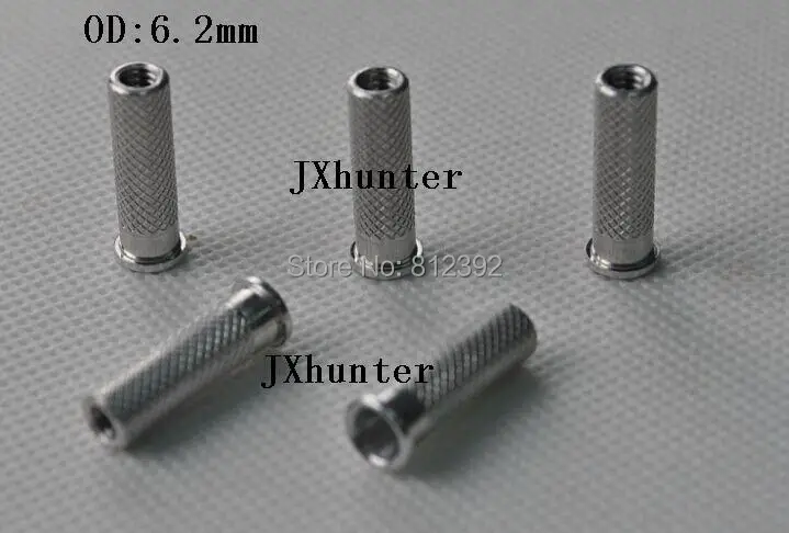 Archery-hunting-compound-bow-arrow-insert-aluminum-arrow-insert-OD-6 ...