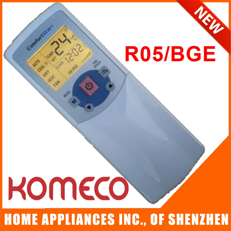 KOMECO Split & Portable Air Conditioner KOMECO Remote Control R05/BGE ...