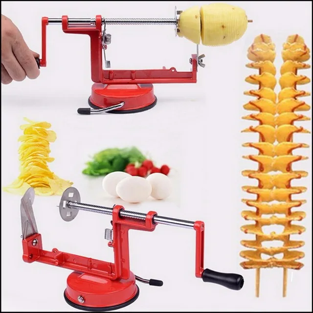 Buy By Dhl Or Ems 10 Pcs Manual Spiral Potato Chips