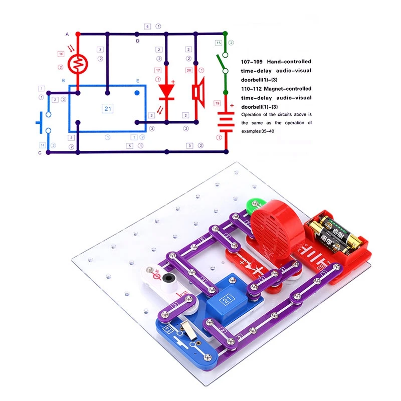 New Circuits Block Smart Electronic Kit Integrated Circuit Building ...