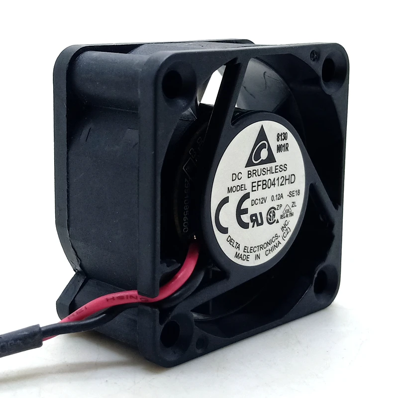 new 40mm fan Delta 4cm 4020 12V Dual Ball bearing EFB0412HD 1U Server ...