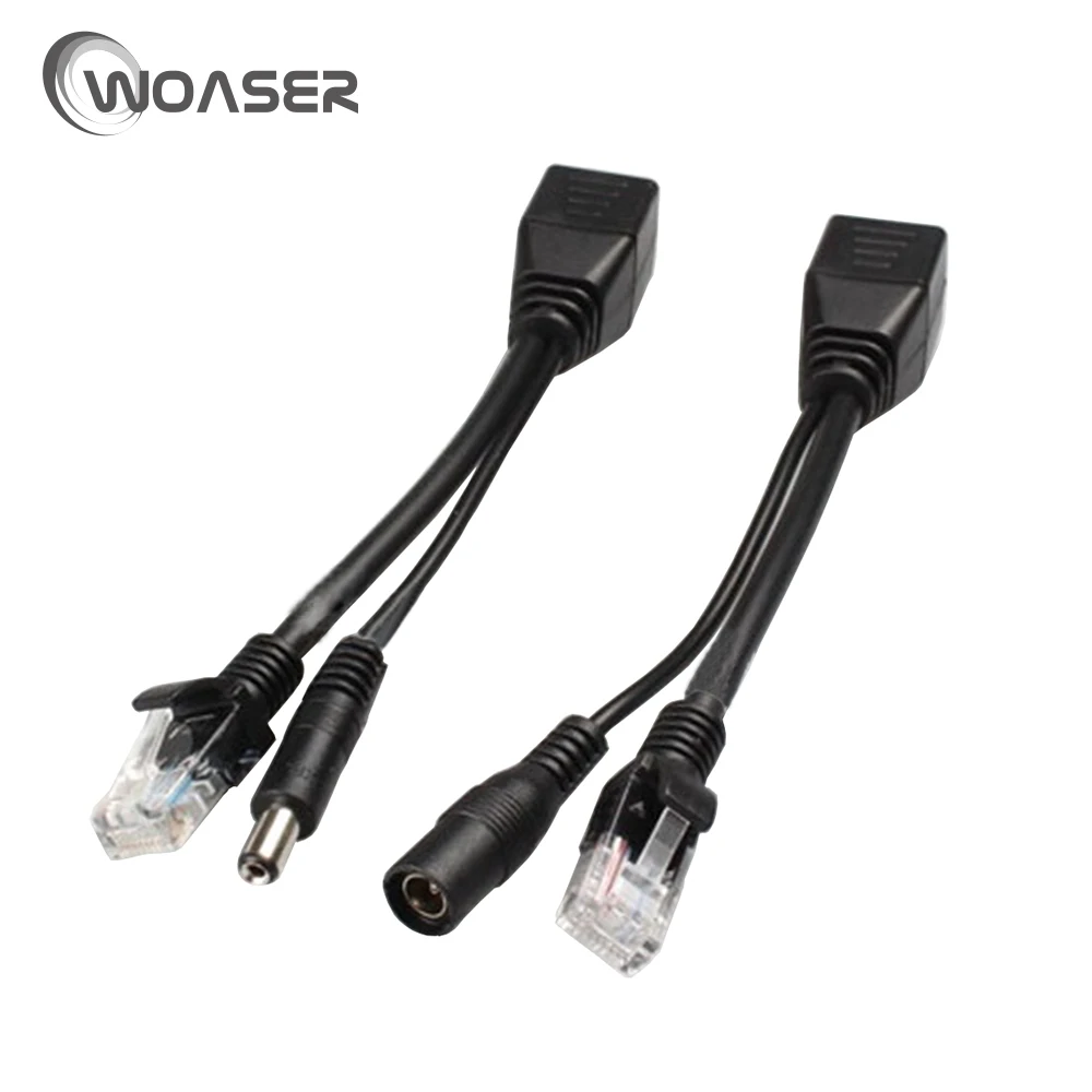 POE Cable Passive Power Over Ethernet Adapter Cable POE Splitter ...