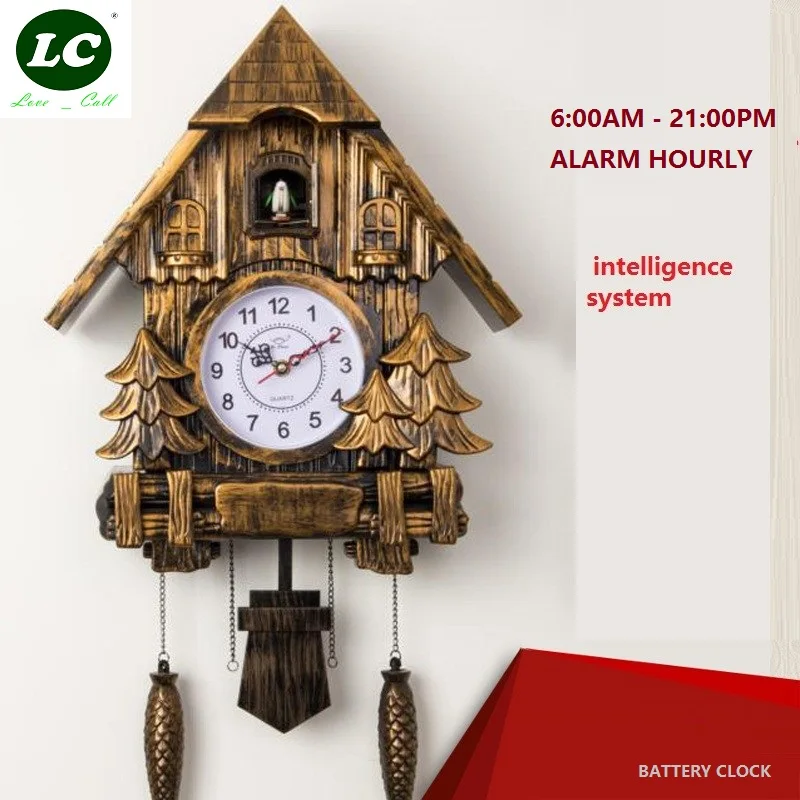 cuckoo clock CALL ONLY DAY TIME Antique Style living room wall clock ...