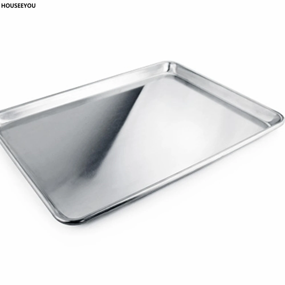 1pc 457 660 25mm Cookie Sheet Edged Shallow Baking Pan Tray Aluminum 1pc 457 660 25mm Cookie Sheet Edged Shallow Baking Pan Tray Aluminum