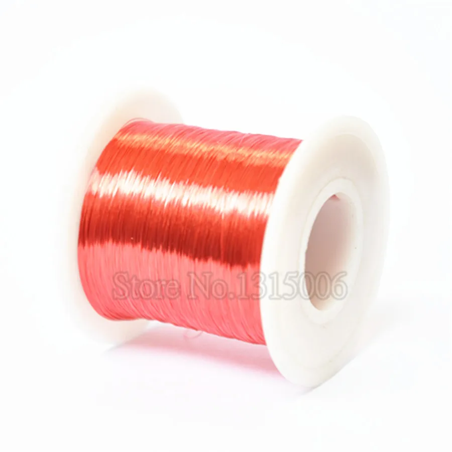 Red Magnet Wire ,Enameled Copper wire ,Magnetic Coil Winding ,0.2 mm ...