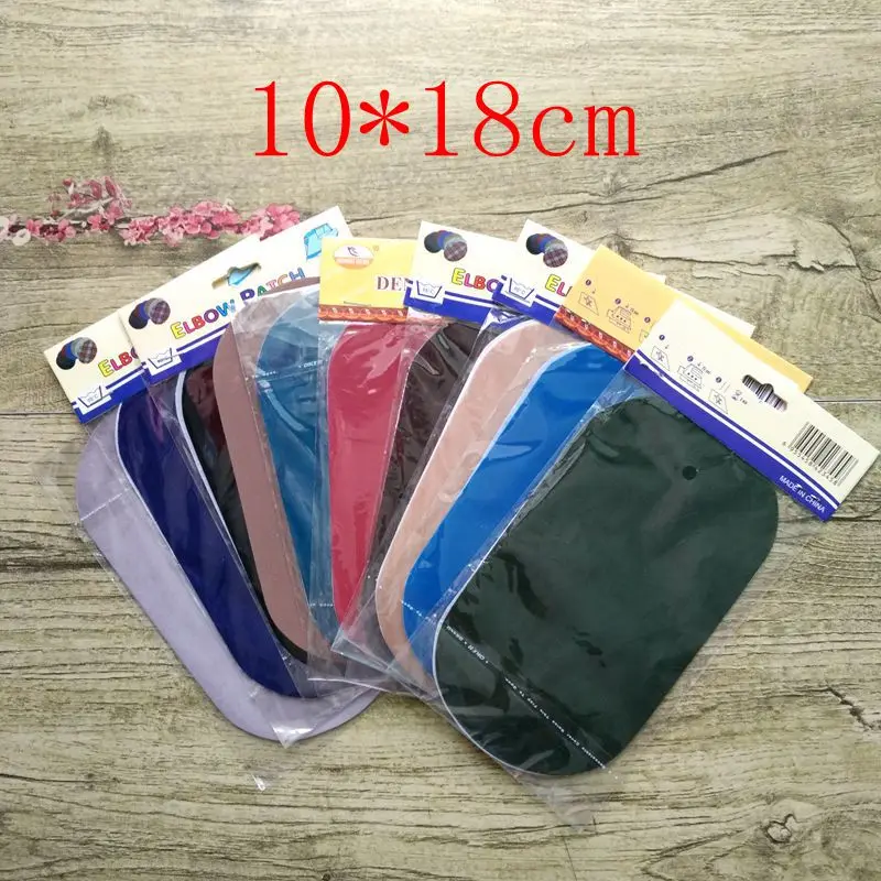 2pcs/set Sleeve Against Knee Patch On The Oval Elbows Stick Flocking ...