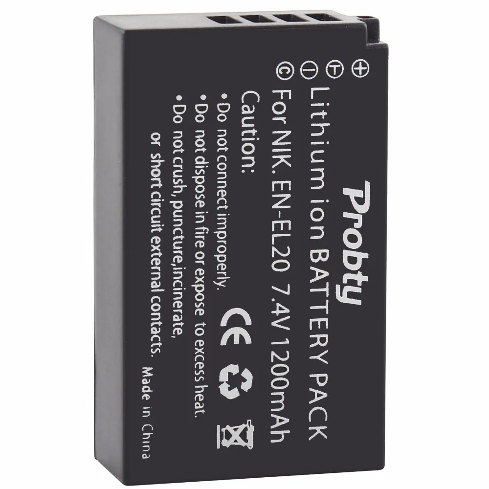 1-Pc-1200mAh-EN-EL20-EN-EL20-ENEL20-Rechargeable-Li-Ion-Battery-for ...