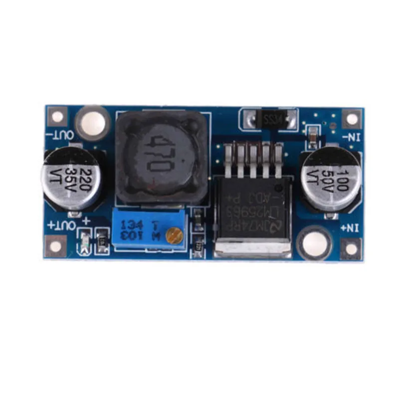 LM2596S-ADJ DC-DC Adjustable Step-down Voltage Regulator Power Supply MODULE BOARD 3A Buck ...