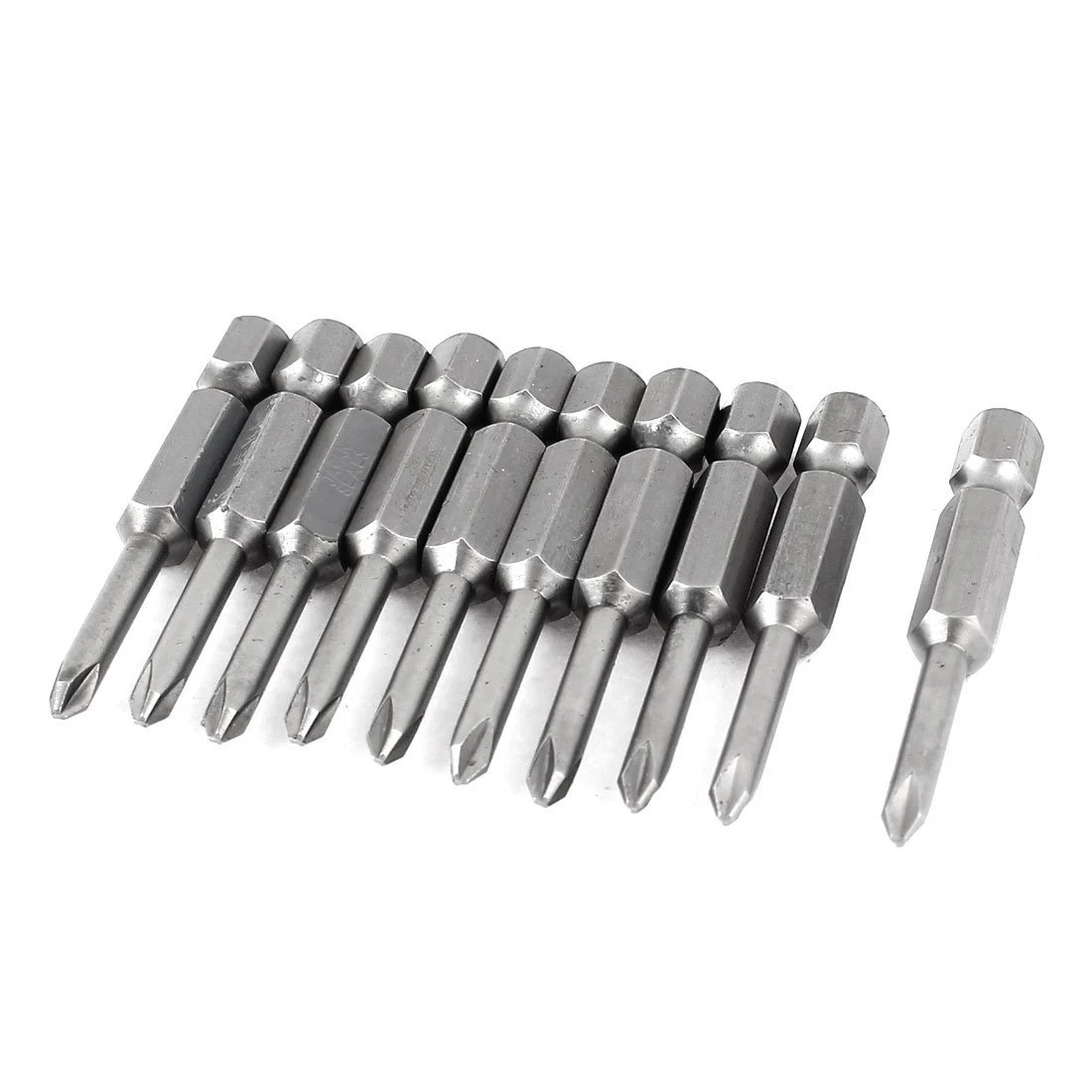 50mm Length 3mm Tip Hex Shank Magnetic Tri Wing Screwdriver Bits 10pcs ...
