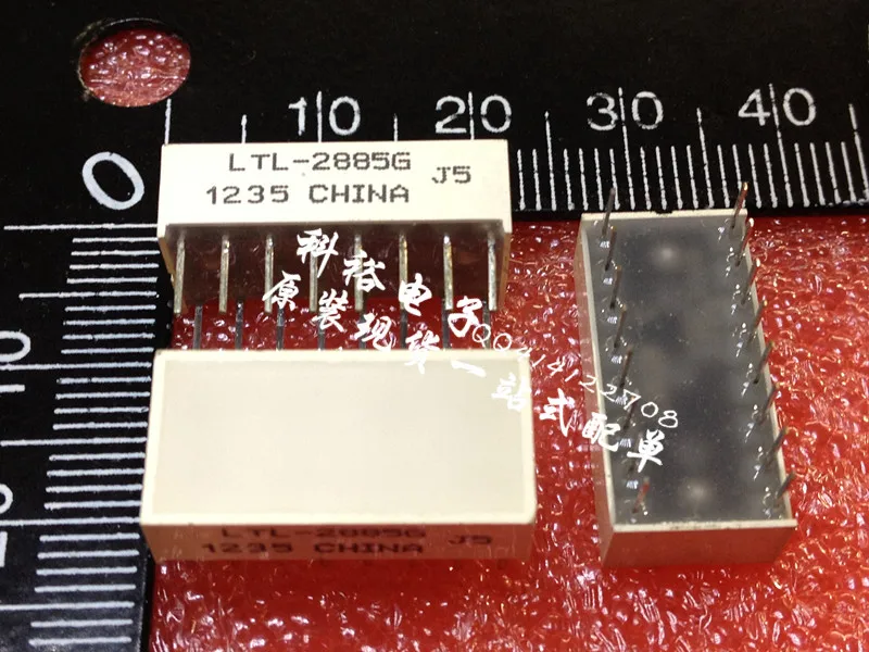 The original LTL 2885G DIP16 green line LED circuit board indicator ...