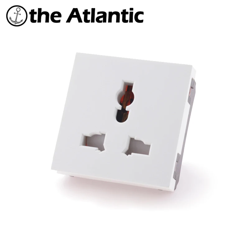 Gy Series- 2 3 Hole Uk Eu Power Socket 10a Universal 3 Hole Wall ...