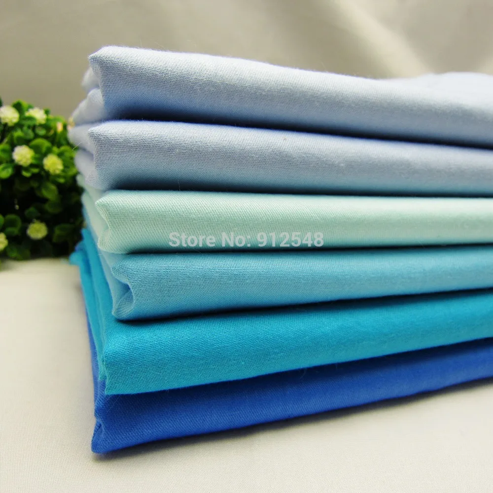 Aliexpress.com : Buy 1410877,50cm*50cm 6 color mix Solid Series cotton ...