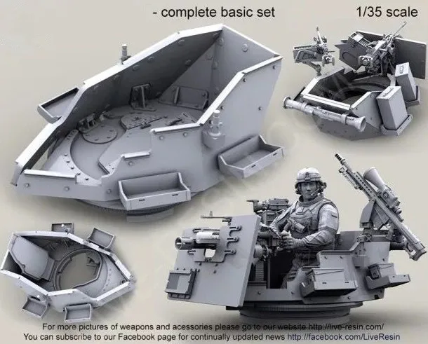 Aliexpress.com : Buy 1:35 Scale Modern US Army Weapon Station ...