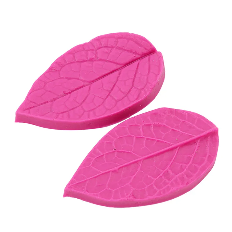 2Pc-Set-Food-Grade-3D-Bloemblaadje-Leaf-Shaped-Silicone-Kant-Cakevorm ...