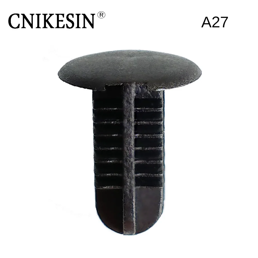 CNIKESIN 1PCS A27 6mm Hole Car Fastener Universal Type Nylon Auto Roof ...