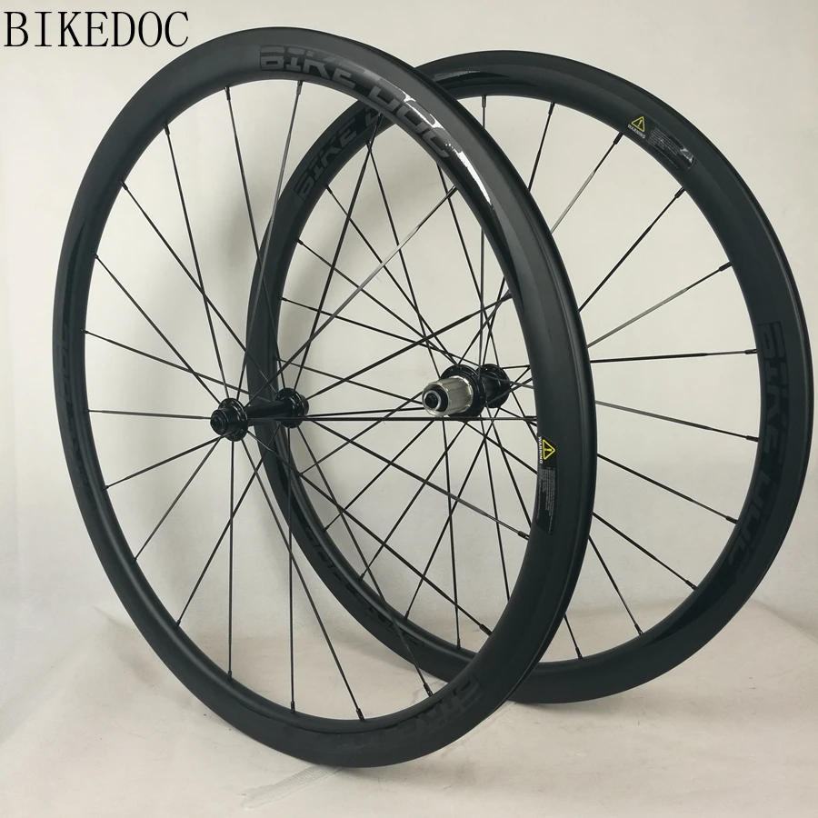 Bikedoc Black Color Carbon Wheels 700c 38mm Chinese Carbon Wheels Race ...