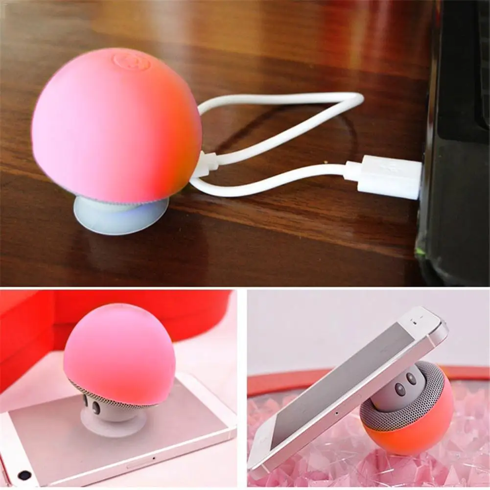 Rondaful Mini Mushroom Speaker Wireless Bluetooth 4.1 Speaker MP3 ...