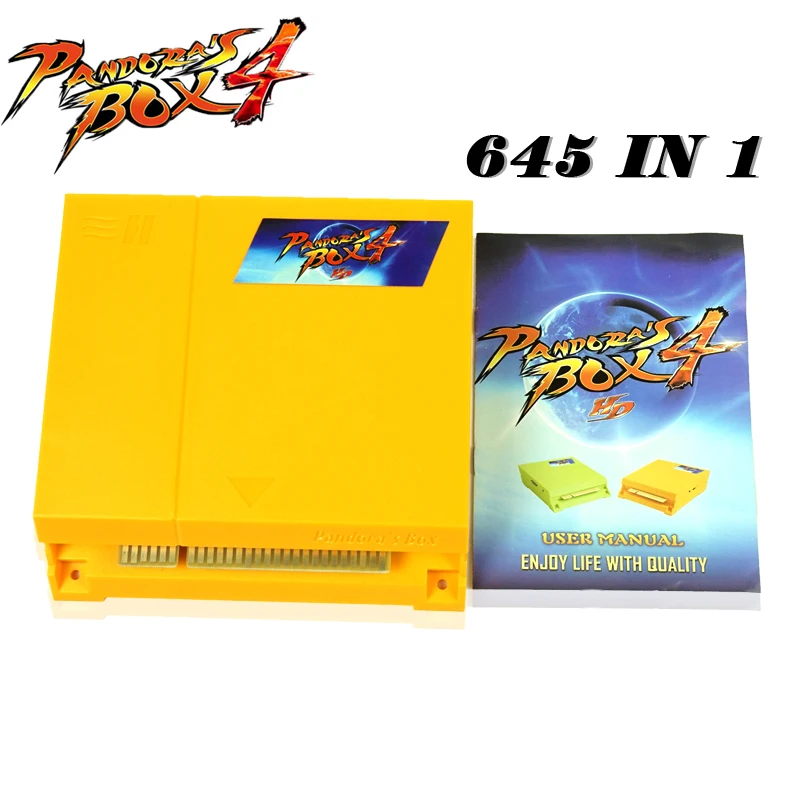 Pandora Box 4 645 in 1 jamma Arcade console multi game board VGA output ...