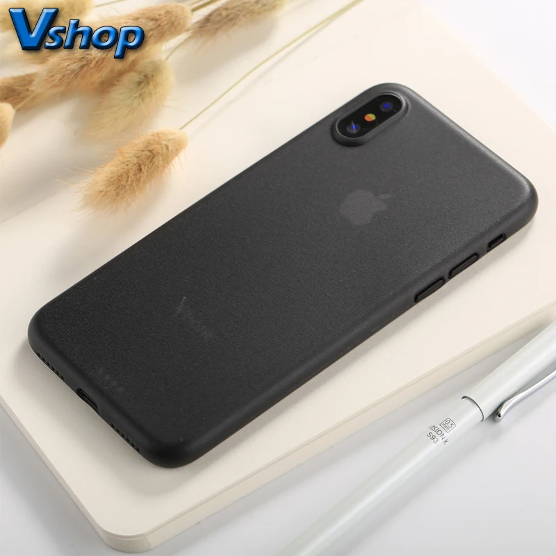 5.8 inch For iPhone X Cell Phone Case Ultra thin Frosted PP Protective ...