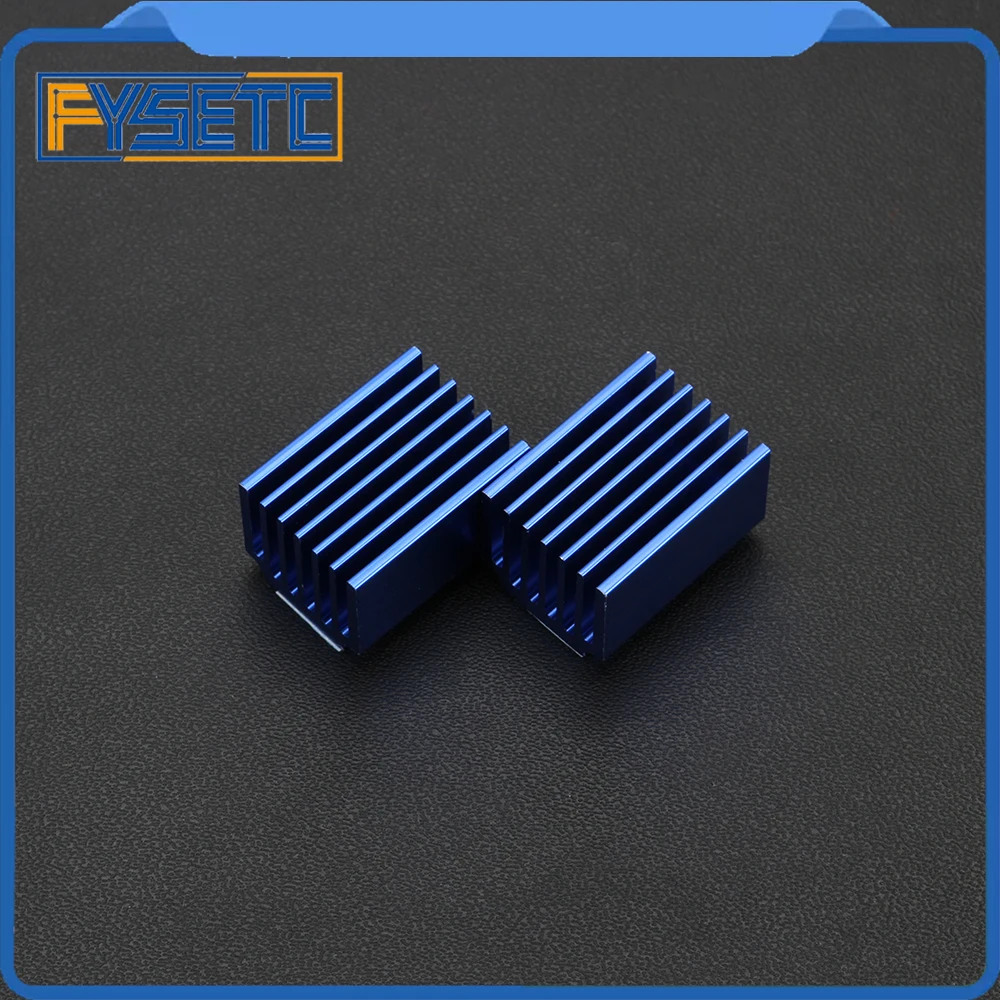 2pcs Stepper Motor Big Blue Aluminum Driver Heat Sink Cooling Block ...