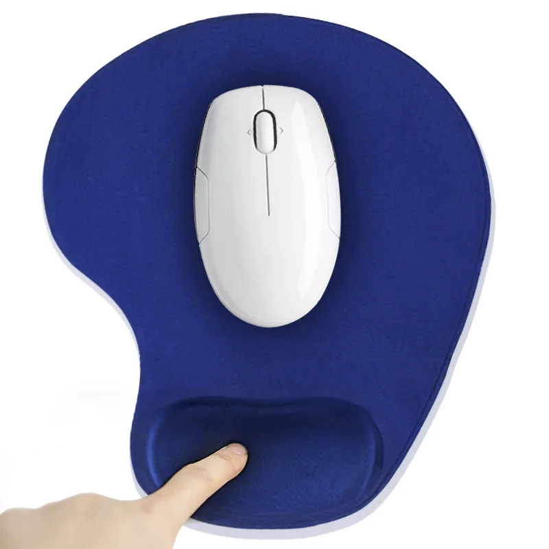 Black-Blue-Professional-Thicken-Comfy-Wrist-Mouse-Pad-For-Optical ...