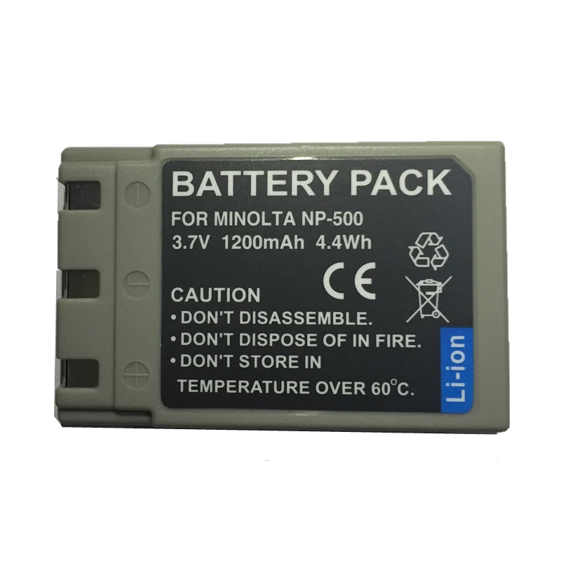 NP 500/NP 600 DR LB4 lithium batteries pack NP600/NP500 Digital camera ...