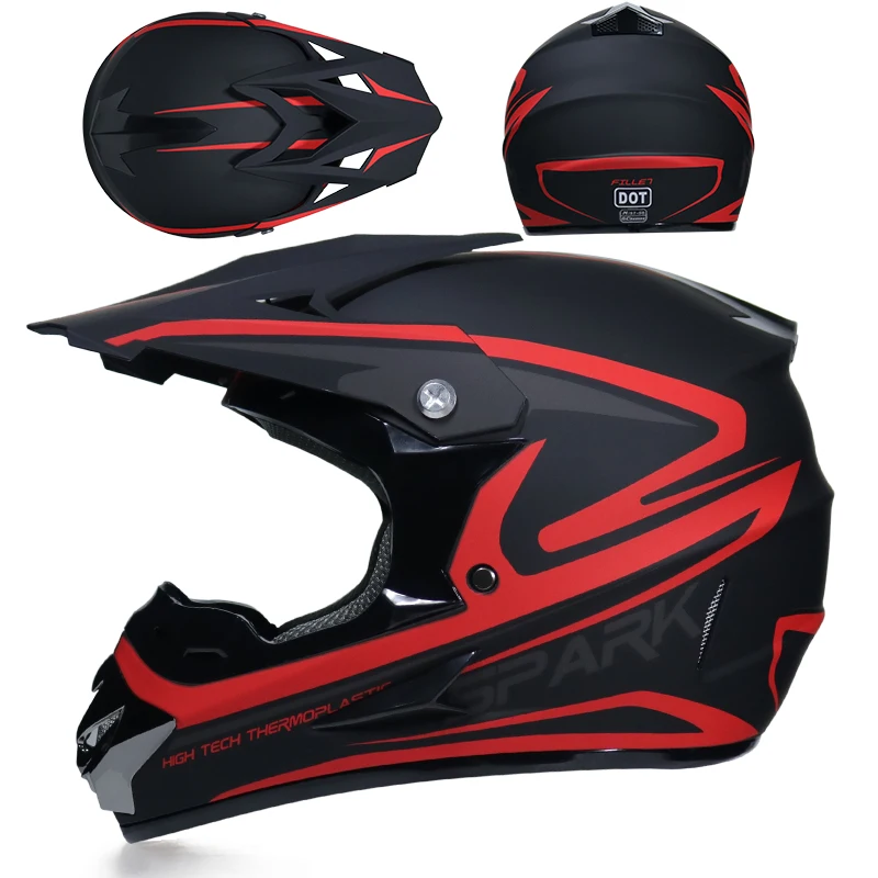 New capacetes motocross helmet professional off road helmet Mens ...