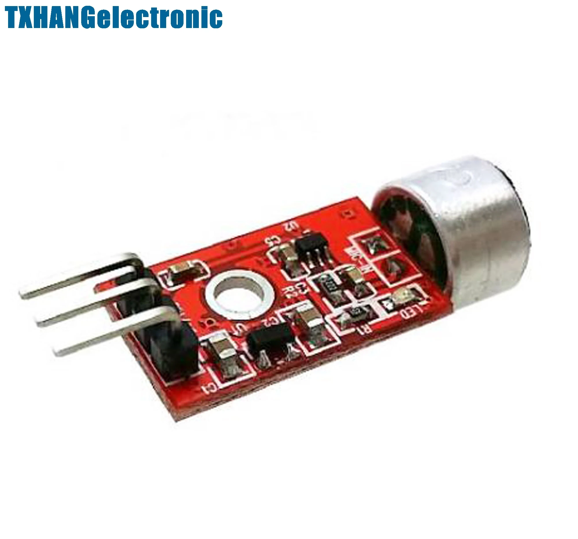 1 pcs MIC Microfone amplificador módulo Módulo de Voz|amplifier module ...