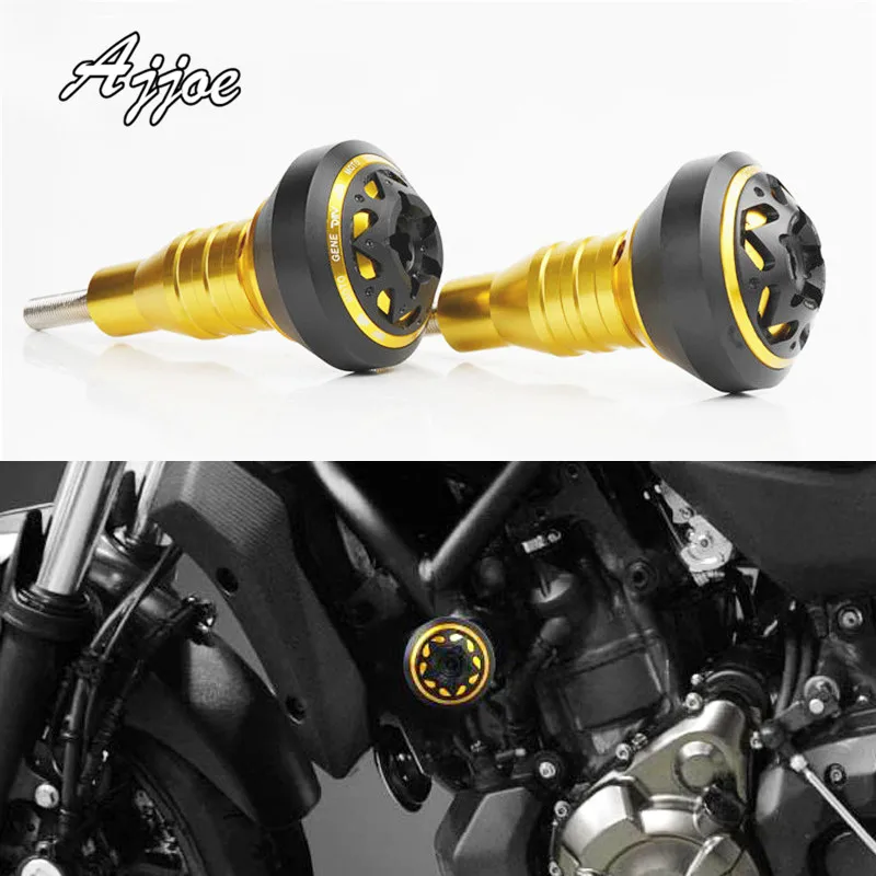 Motorcycle CNC Aluminum Frame Slider Anti Crash Caps Engine Protection ...