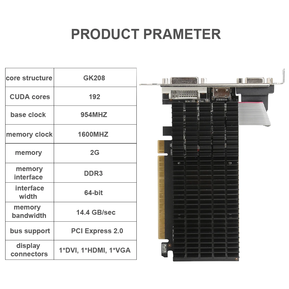 Купить онда NVIDIA серии GeForce для GT 710 GPU и 2 гб памяти DDR3 ...