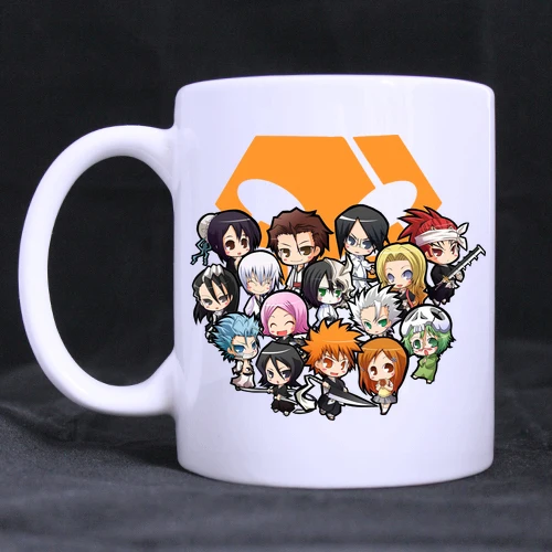 Anime Bleach Cute Style Creative Custom Water Coffee Mugs Beer Mug ...