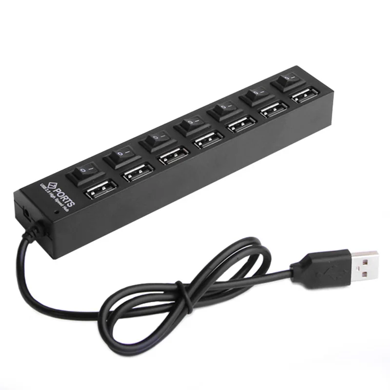 Multi 7 Ports High Speed USB Hub 2.0 480Mbps Hub USB On/Off Switch ... Multi 7 Ports High Speed USB Hub 2.0 480Mbps Hub USB On/Off Switch ...