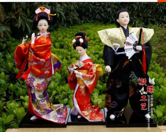 Master ตุ๊กตา Geisha ญี่ปุ่นญี่ปุ่นสิ่งของตกแต่งและของขวัญตกแต่งบ้านผ้า ...
