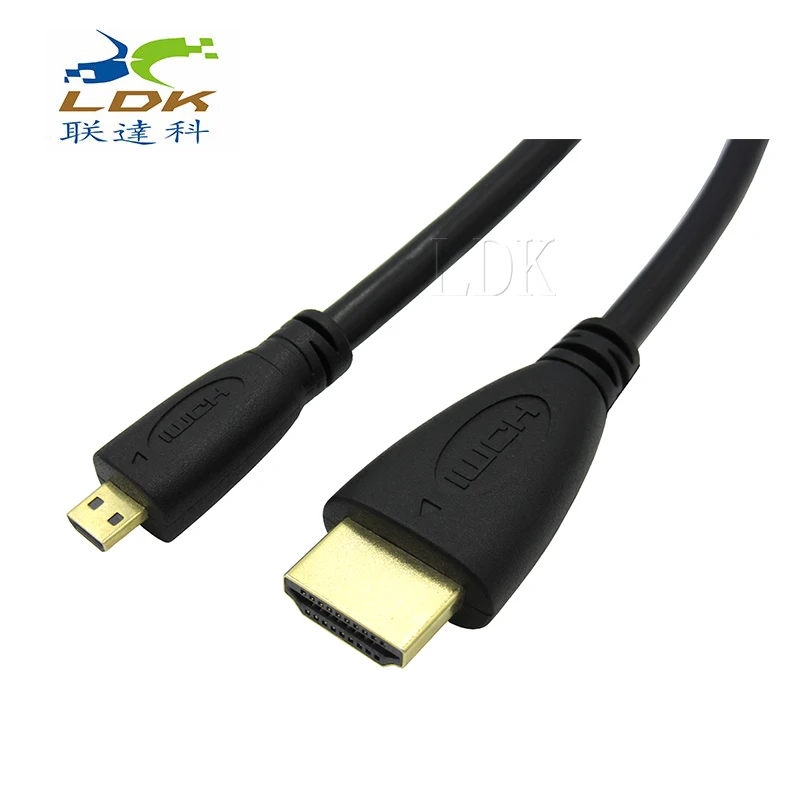 MicroHDMI switch hdmi cable to connect hdmi cable with hdmi line 1.4 ...