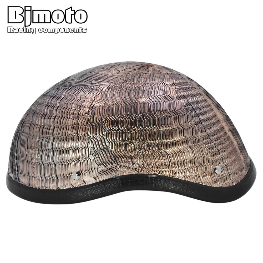 BJMOTO Glass Fiber Motorcycle Helmets Motos Motocross Open Half Face ...