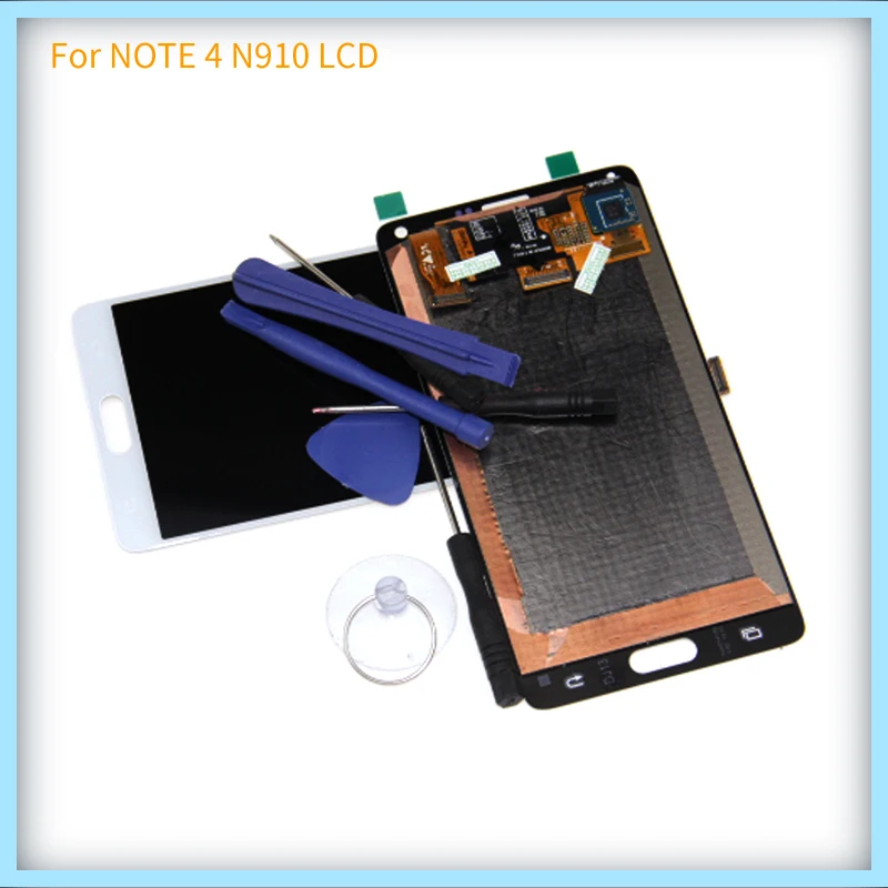 삼성 갤럭시 노트 4 n910 n910c n910a n910f 스크린 lcd 디스플레이 터치 스크린 디지타이저|휴대폰 LCD ...