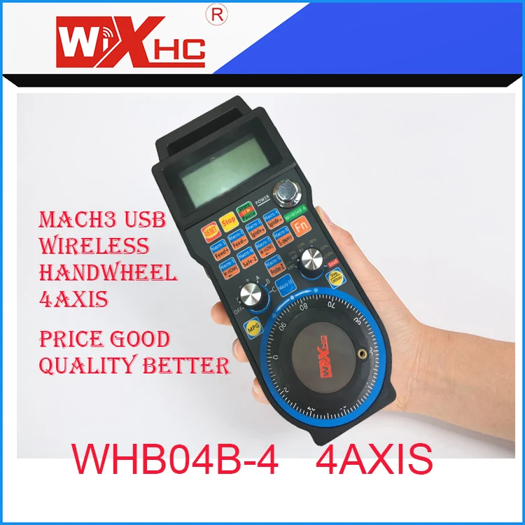remote control handwheel mach3 MPG USB wireless hand wheel for CNC 3 ...