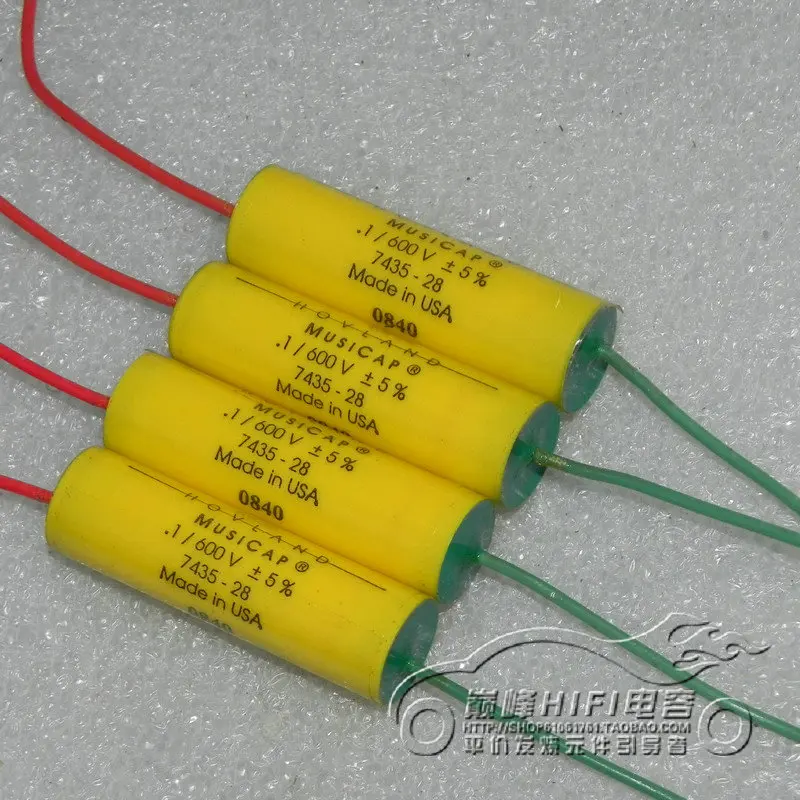 Original 100% novo Huo Fulan Musicap 600v0. 1 uf 104j capacitor filme ...