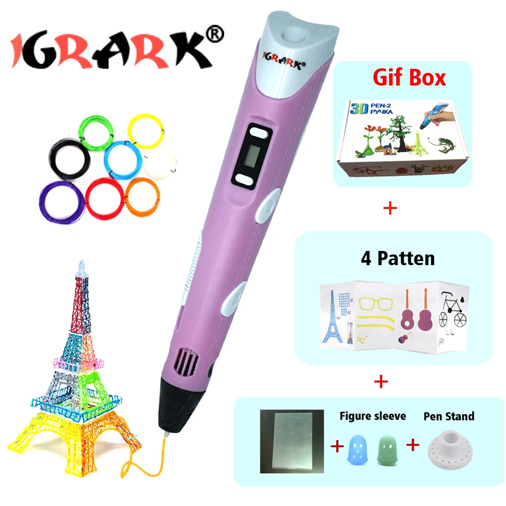 3D Pen 3d Printing Pen intelligent Graffiti Pen 3d Printer Pen The Kids ...