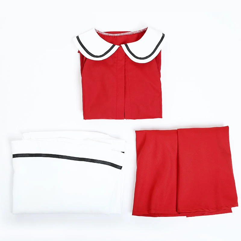 Anime Cells At Work Erythrocyte Red Blood Cell Cosplay Costume Full Set ...