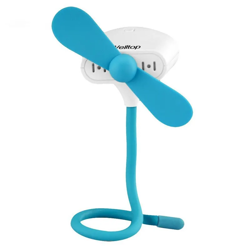 Rechargeable Portable Flexible Fan Battery Bendable Clip Handheld Mini