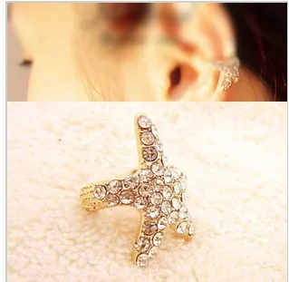 Корейская вишня бабочка узел без прокалывания уха клип женский ...